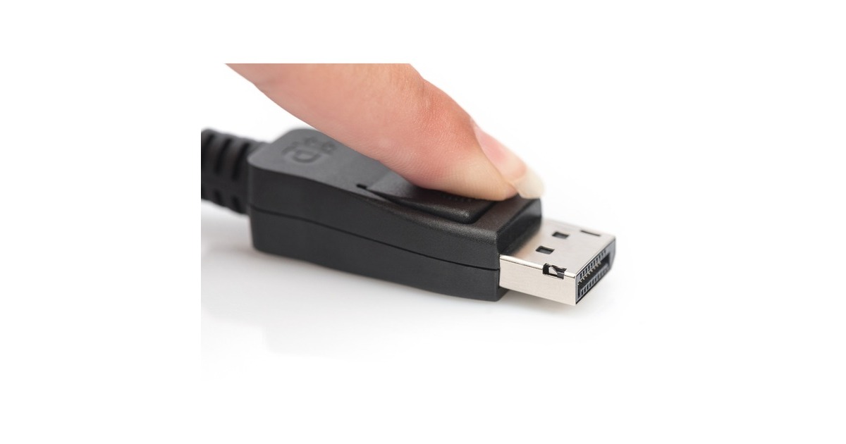 Digitus DisplayPort Anschlusskabel, UHD 8K schwarz, 2 Meter